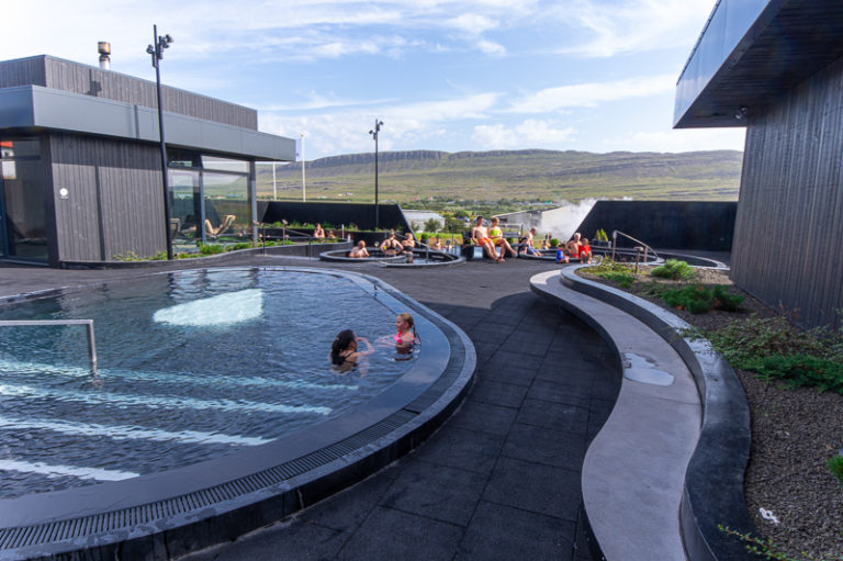 Krauma Thermal Baths in West Iceland - Iceland with Kids
